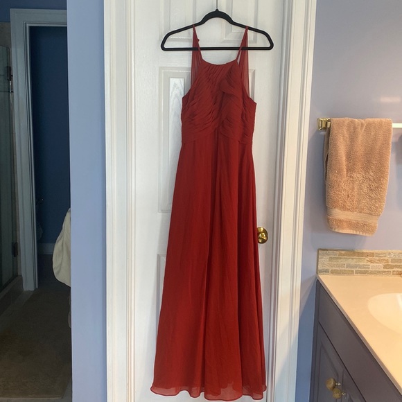 Azazie | Dresses | Azazie Ginger Rust Color | Poshmark